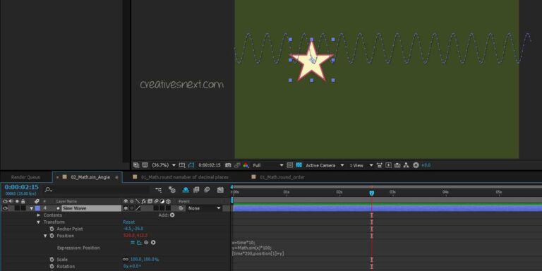 16 After Effects Expressions with Math Operators[JavaScript]