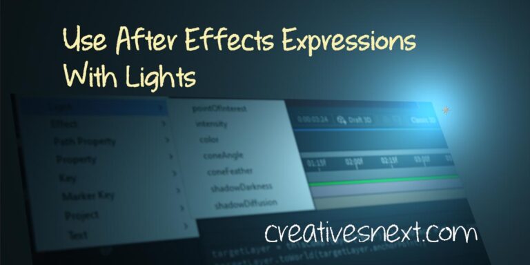 How to Use After Effects Expressions with Lights [10 Use Cases]