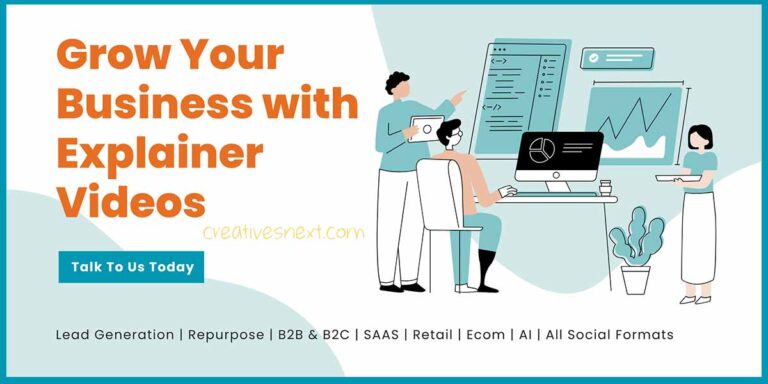 Explainer Videos with Creatives [SME & Enterprise Solutions]